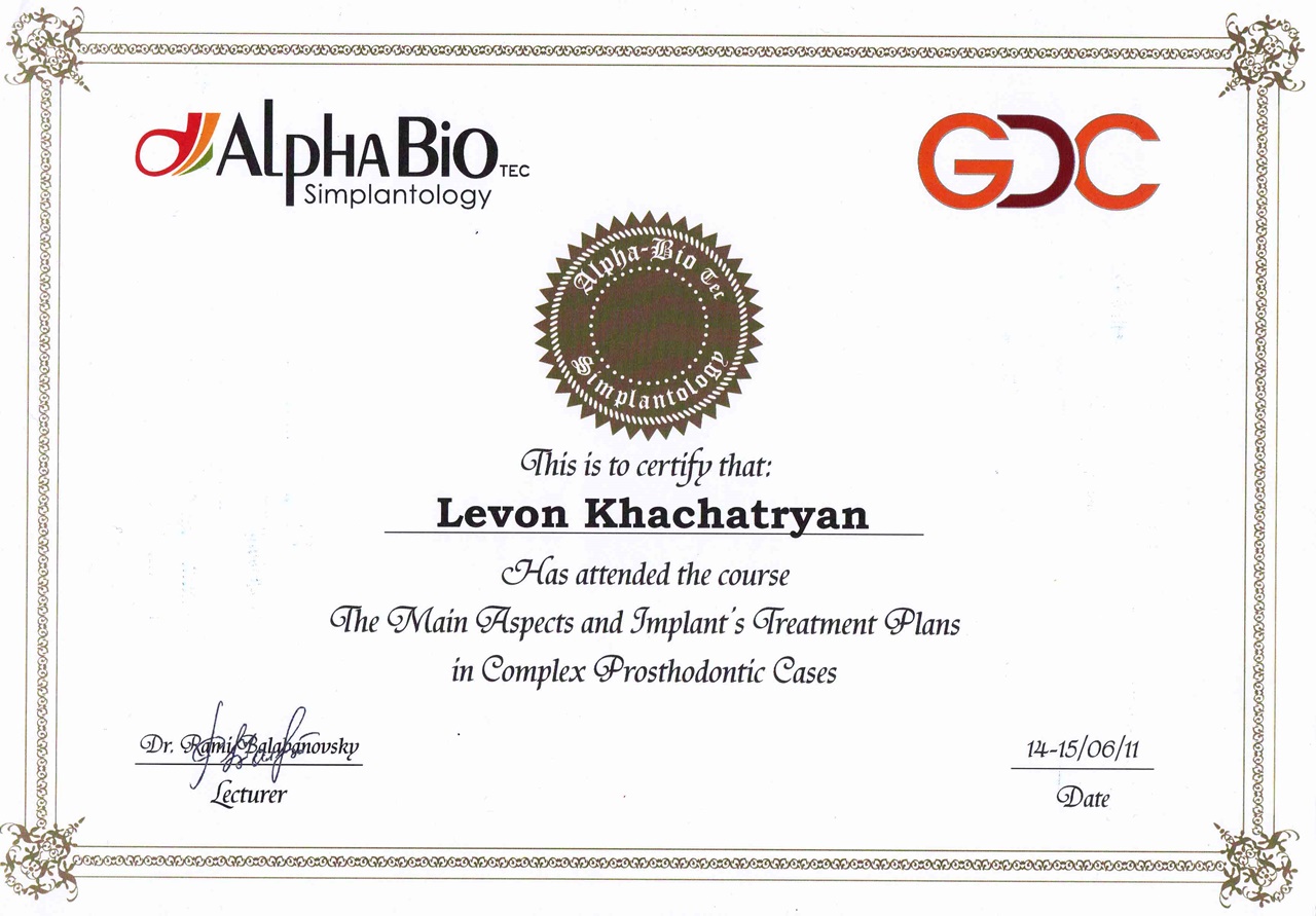 Dr. Levon Grigor Khachatryan